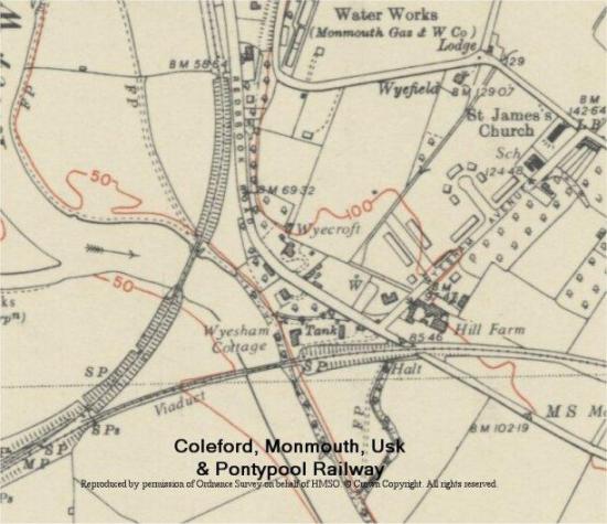 Coleford, Monmouth, Usk and Pontypool Railway » Forest of Dean Local ...